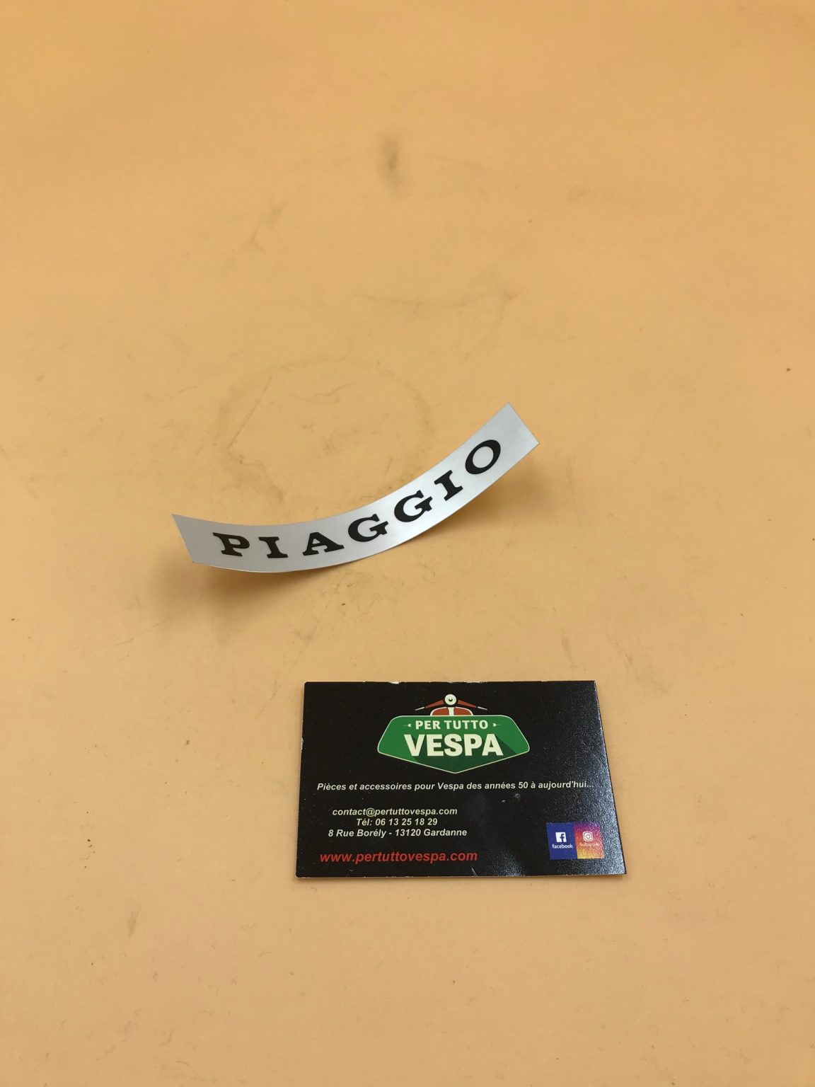 sticker piaggio gris pour selle px 1ére génération et ARCO - original ...